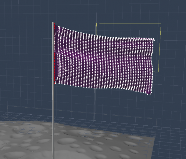 Creating a waving flag in Carrara using Soft Body Modifiers – JAY VERSLUIS