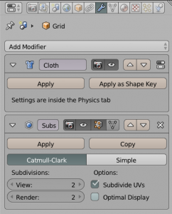 How to drape cloth in Blender – JAY VERSLUIS