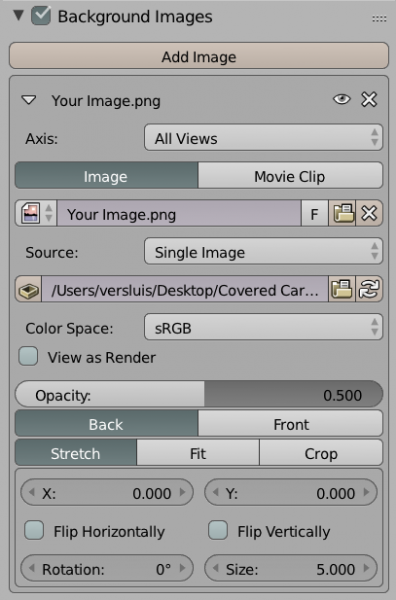 How to use Background Images in Blender – JAY VERSLUIS