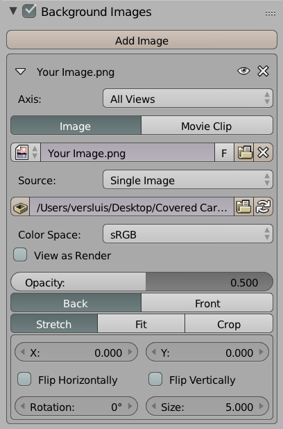 How to use Background Images in Blender – JAY VERSLUIS