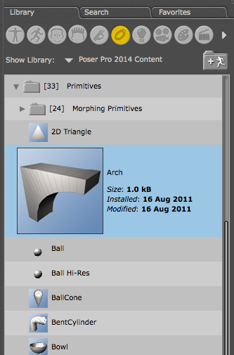 How to create primitives in Poser – JAY VERSLUIS