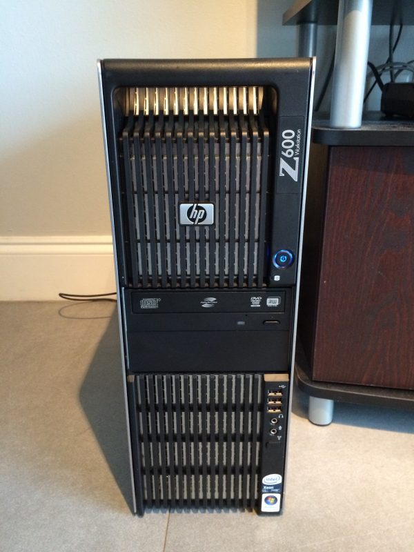 My new HP Z600 Workstation – JAY VERSLUIS