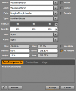 How to rename Parameter Dials in DAZ Studio – JAY VERSLUIS
