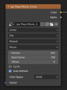 How to render a movie file as texture in Blender – JAY VERSLUIS