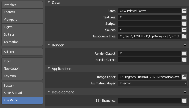 How to use an external image editor with Blender – JAY VERSLUIS