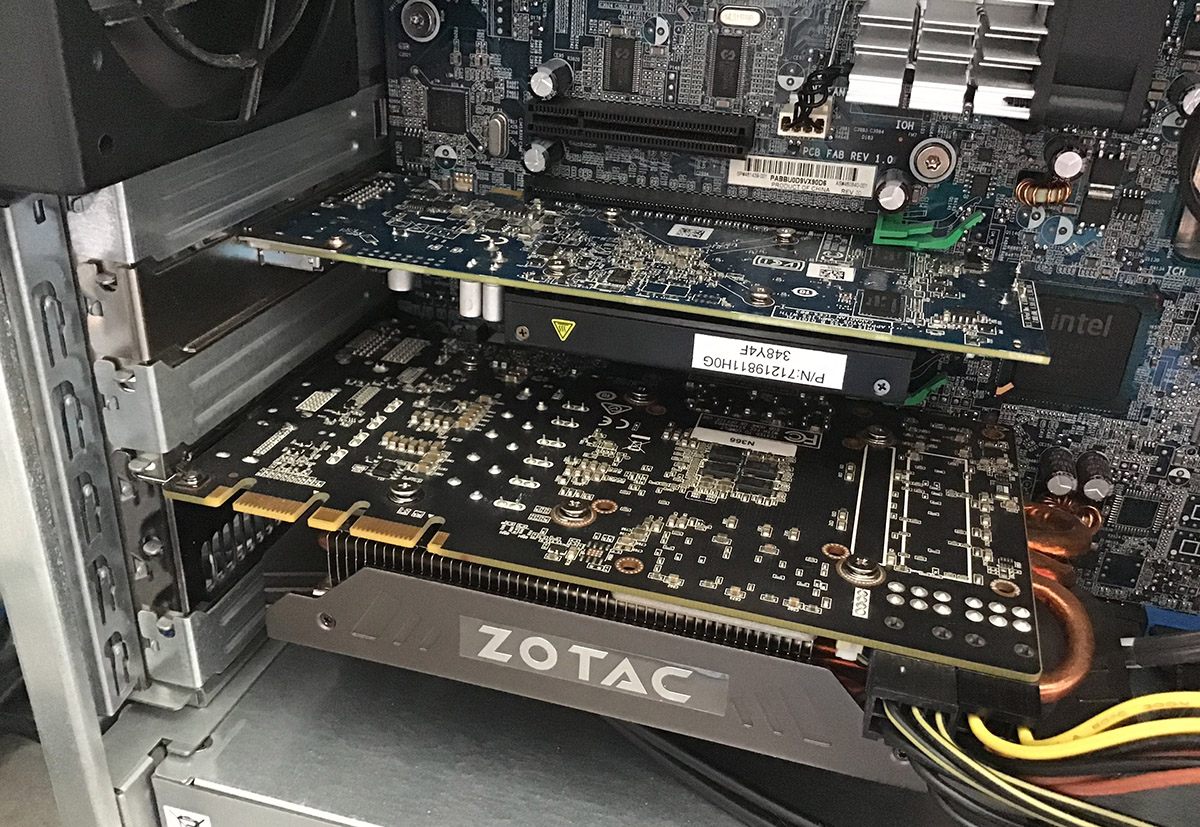 Adding an old GPU increased my render speed by 24% – JAY VERSLUIS