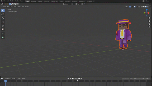 How to loop Walk Animations with Blender’s NLA Editor – JAY VERSLUIS