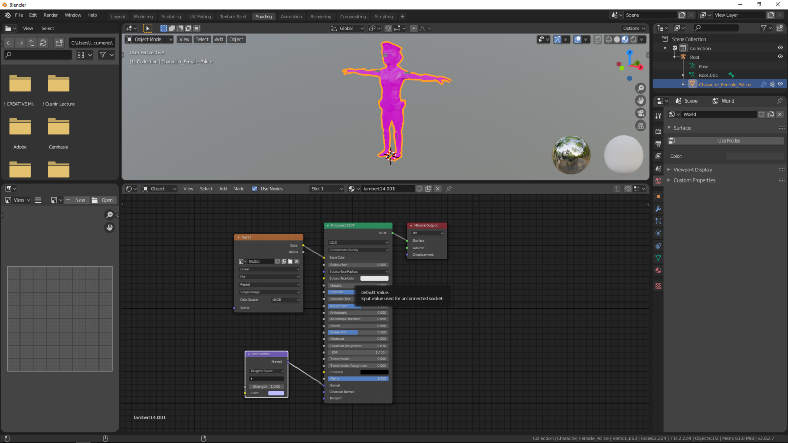 Using Synty Characters with Mixamo and Blender – JAY VERSLUIS