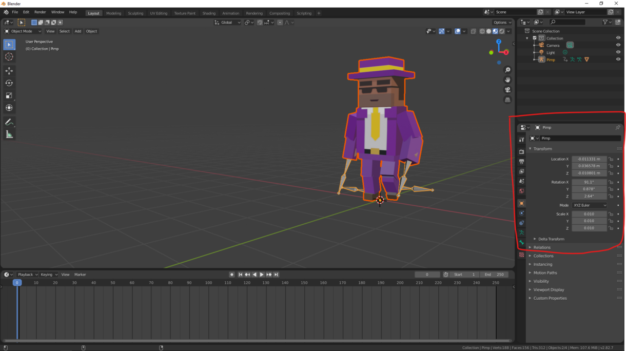 How to loop Walk Animations with Blender’s NLA Editor – JAY VERSLUIS