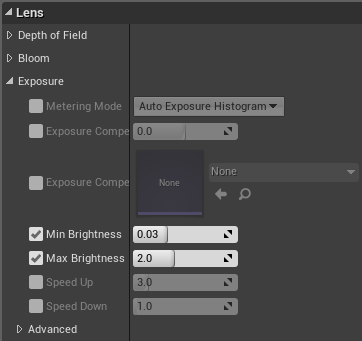How to tweak automatic exposure control in Unreal Engine – JAY VERSLUIS