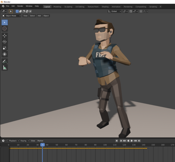 Using Non Linear Animation Nla Features In Blender 28 Jay Versluis
