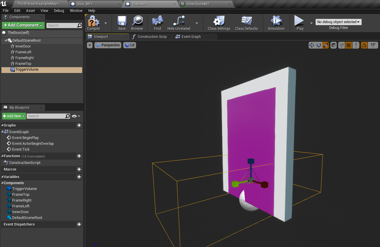 Building a Sliding Door in Unreal Engine – JAY VERSLUIS