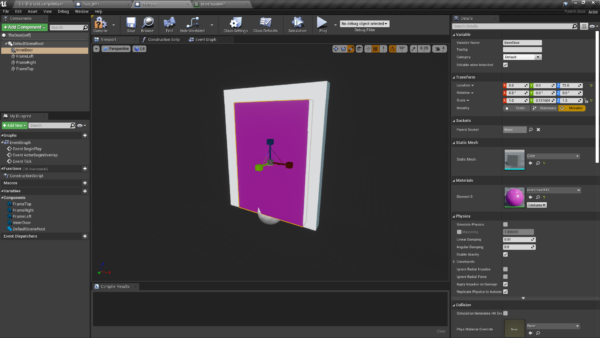 Building a Sliding Door in Unreal Engine – JAY VERSLUIS