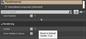 How to make an object invisible in Unreal Engine – JAY VERSLUIS