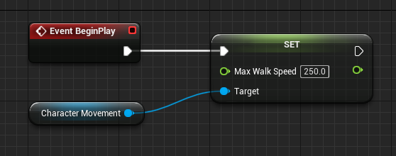 How to control the walk speed of a Character in Unreal Engine – JAY VERSLUIS