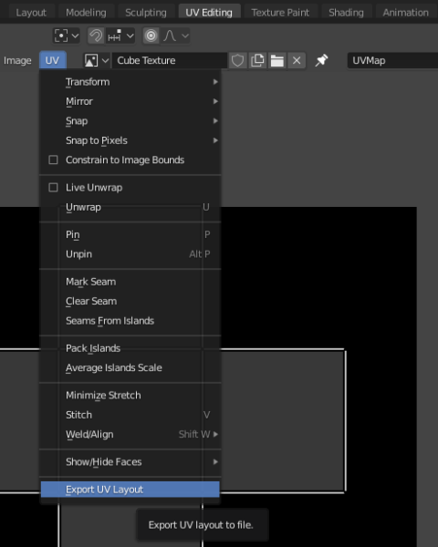 How to extract a UV Template in Blender – JAY VERSLUIS