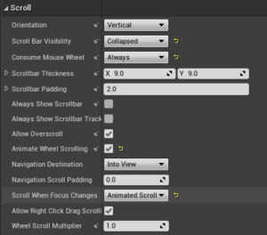 Creating a scrolling menu with images in Unreal Engine – JAY VERSLUIS