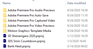 Where does Premiere Pro 2020 store auto save files – JAY VERSLUIS