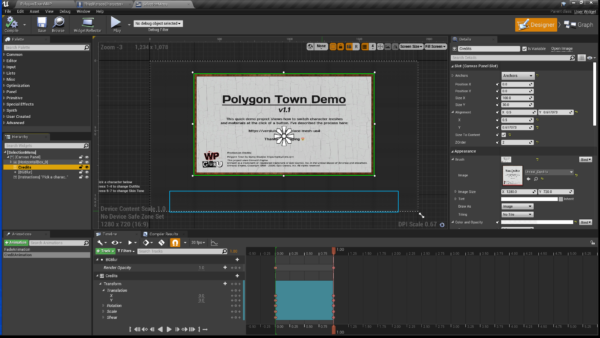 How to animate UI Widgets in Unreal Engine – JAY VERSLUIS