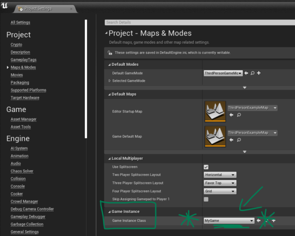 Persisting variables across Level Changes in Unreal Engine – JAY VERSLUIS