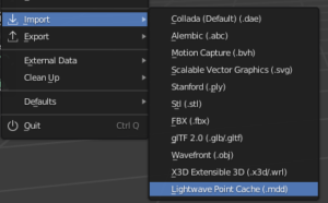 Importing animations from Marvelous Designer into Blender – JAY VERSLUIS