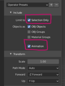 Exporting an OBJ Sequence from DAZ Studio (via Blender) – JAY VERSLUIS