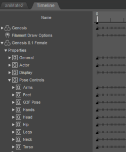 How to access keyframes for morph dials and parameters in the DAZ ...