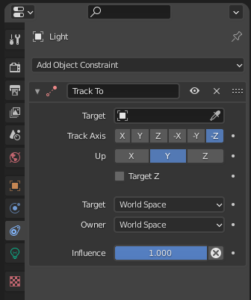 How to point a light source at an object in Blender – JAY VERSLUIS