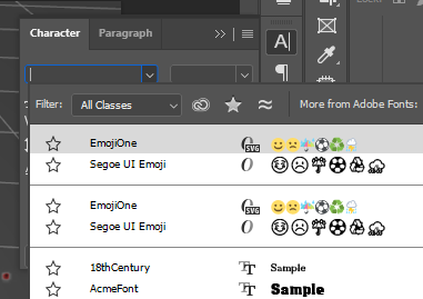 How to use Emojis and Special Characters in Photoshop – JAY VERSLUIS