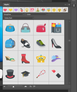 How to use Emojis and Special Characters in Photoshop – JAY VERSLUIS