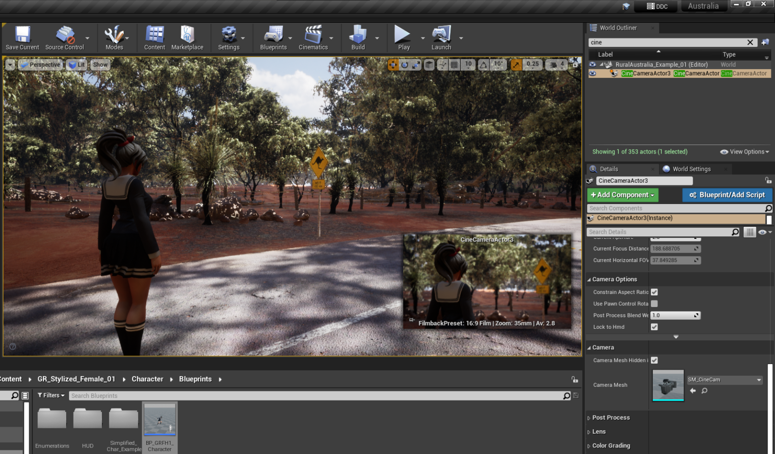 Creating Depth of Field in Unreal Engine 4 – JAY VERSLUIS