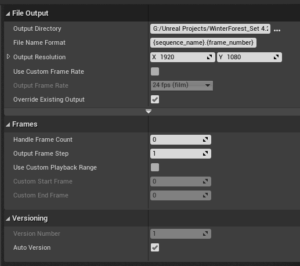 How to use the Movie Render Queue in Unreal Engine – JAY VERSLUIS