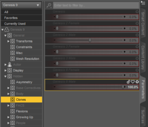 How to convert Genesis 8 Characters to Genesis 9 using the Fit-Suit ...