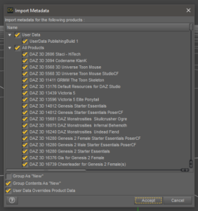 Restoring Smart Content and Resetting the Content Database in Daz Studio – JAY VERSLUIS