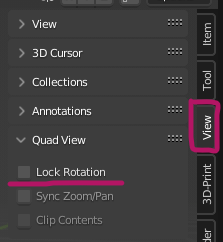 Changing Blender viewport cameras in Quad View – JAY VERSLUIS