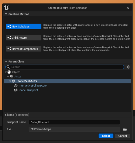Converting A Static Object Into A Blueprint In Unreal Engine 5 Jay Versluis 