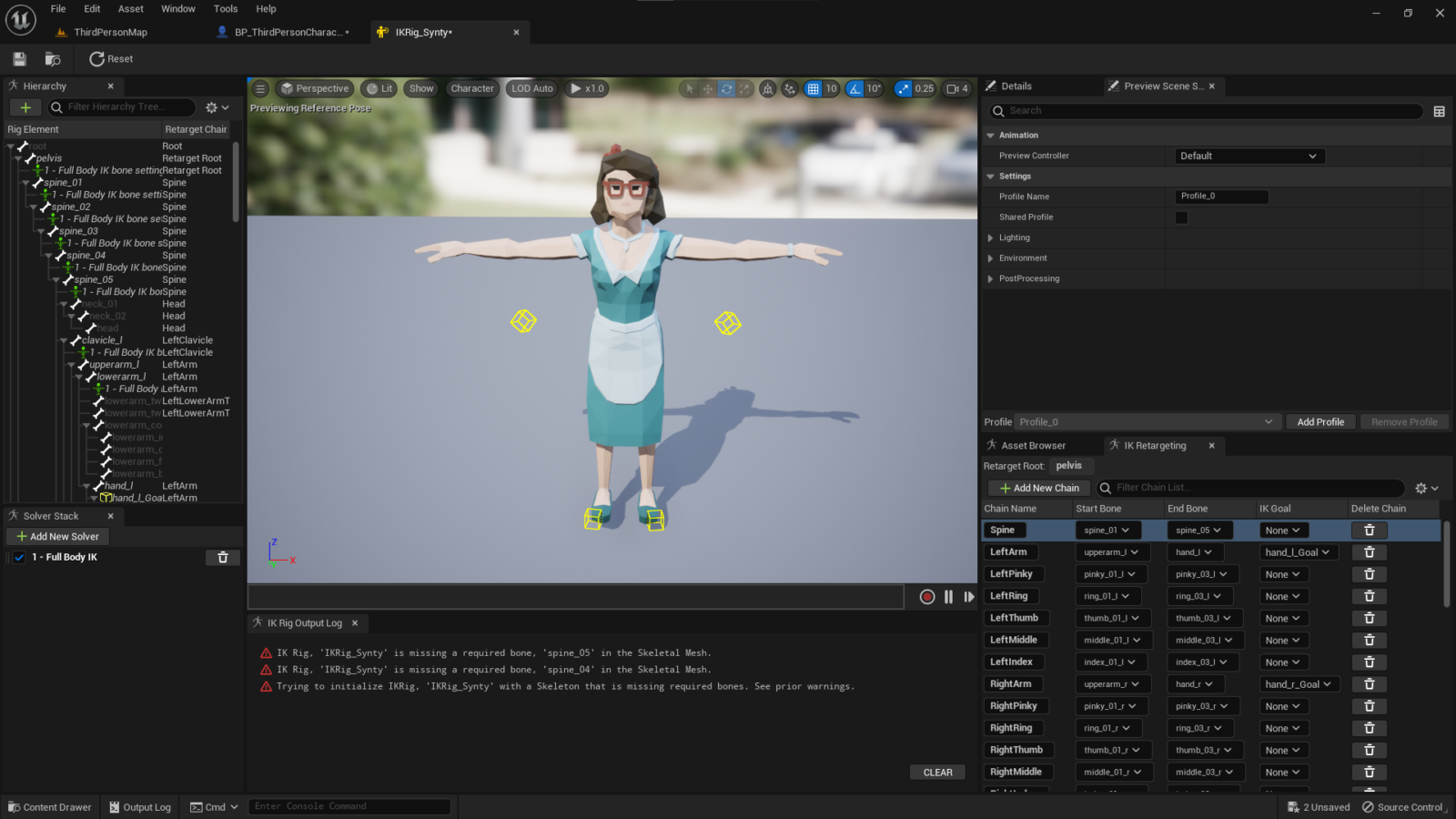 Retargeting Synty Characters in Unreal Engine 5.1 (Fit-Suit Method) – JAY VERSLUIS