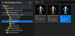 Sharing UE4 Animations with a UE5 Skeleton – JAY VERSLUIS