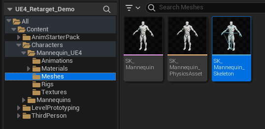 Sharing UE4 Animations with a UE5 Skeleton – JAY VERSLUIS