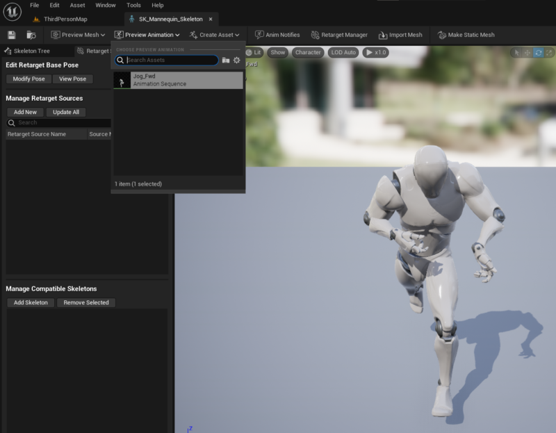 Sharing UE4 Animations with a UE5 Skeleton – JAY VERSLUIS