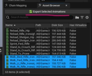 Sharing UE4 Animations with a UE5 Skeleton – JAY VERSLUIS
