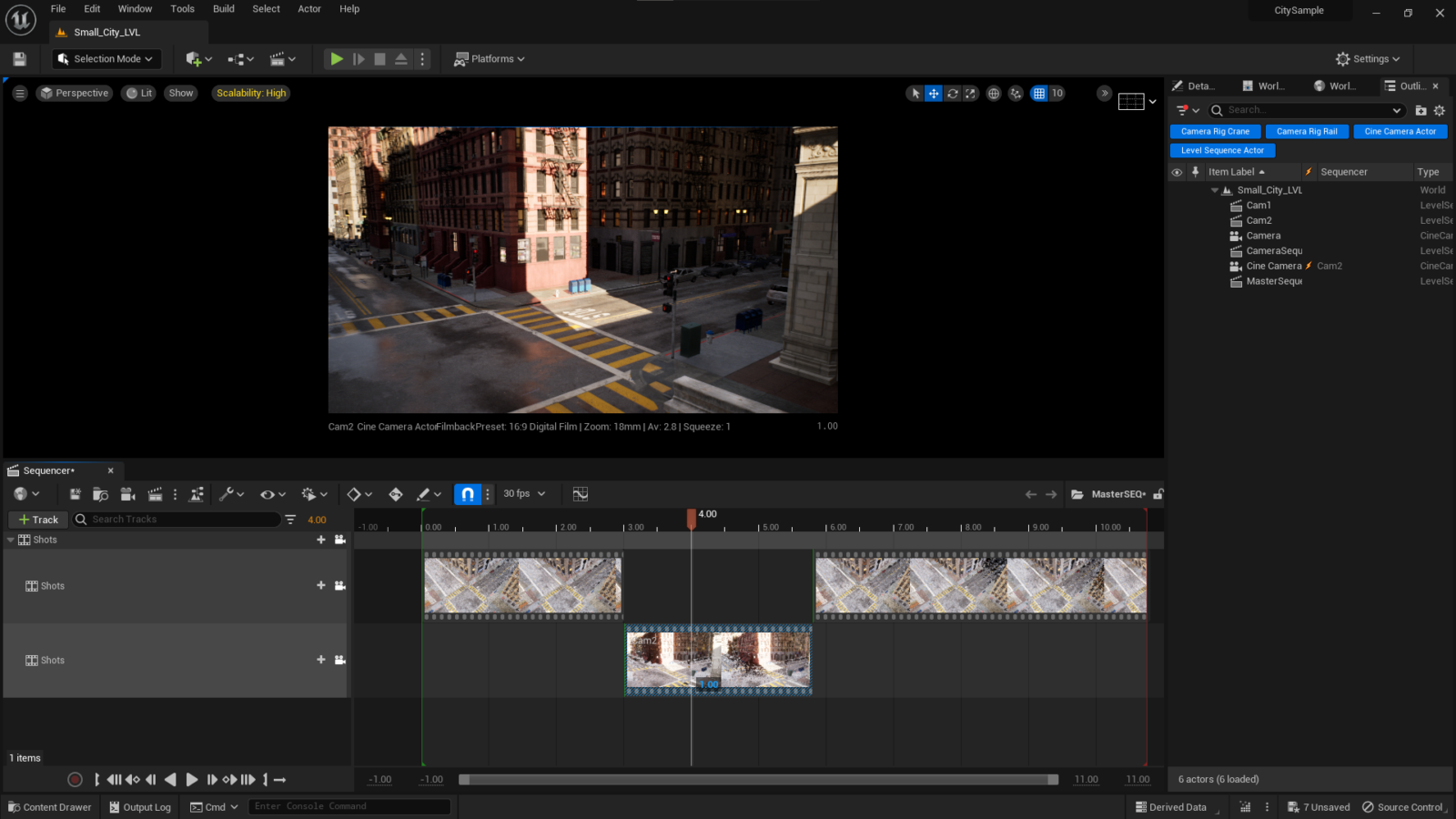 How to create Linear Animations in Unreal Engine (Cinematics Workflow Overview) – JAY VERSLUIS
