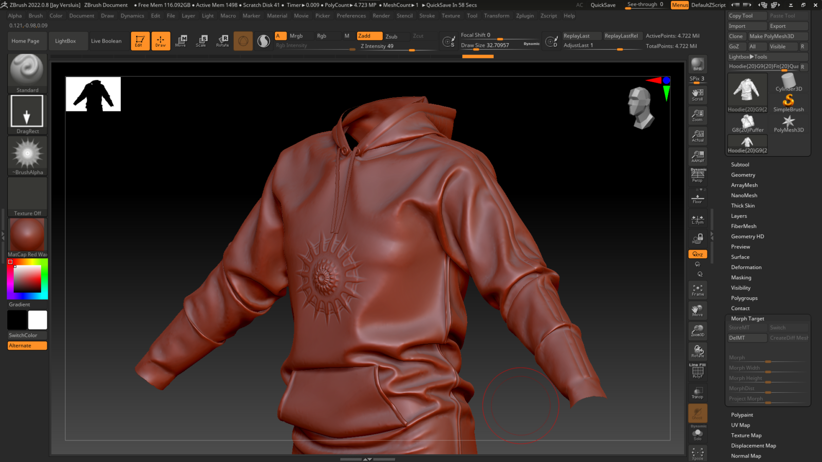 Creating Normal Maps from sculpted details in ZBrush – JAY VERSLUIS