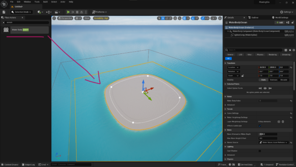 Making Things Float On Water In Unreal Engine 5 1 And 5 2 Jay Versluis