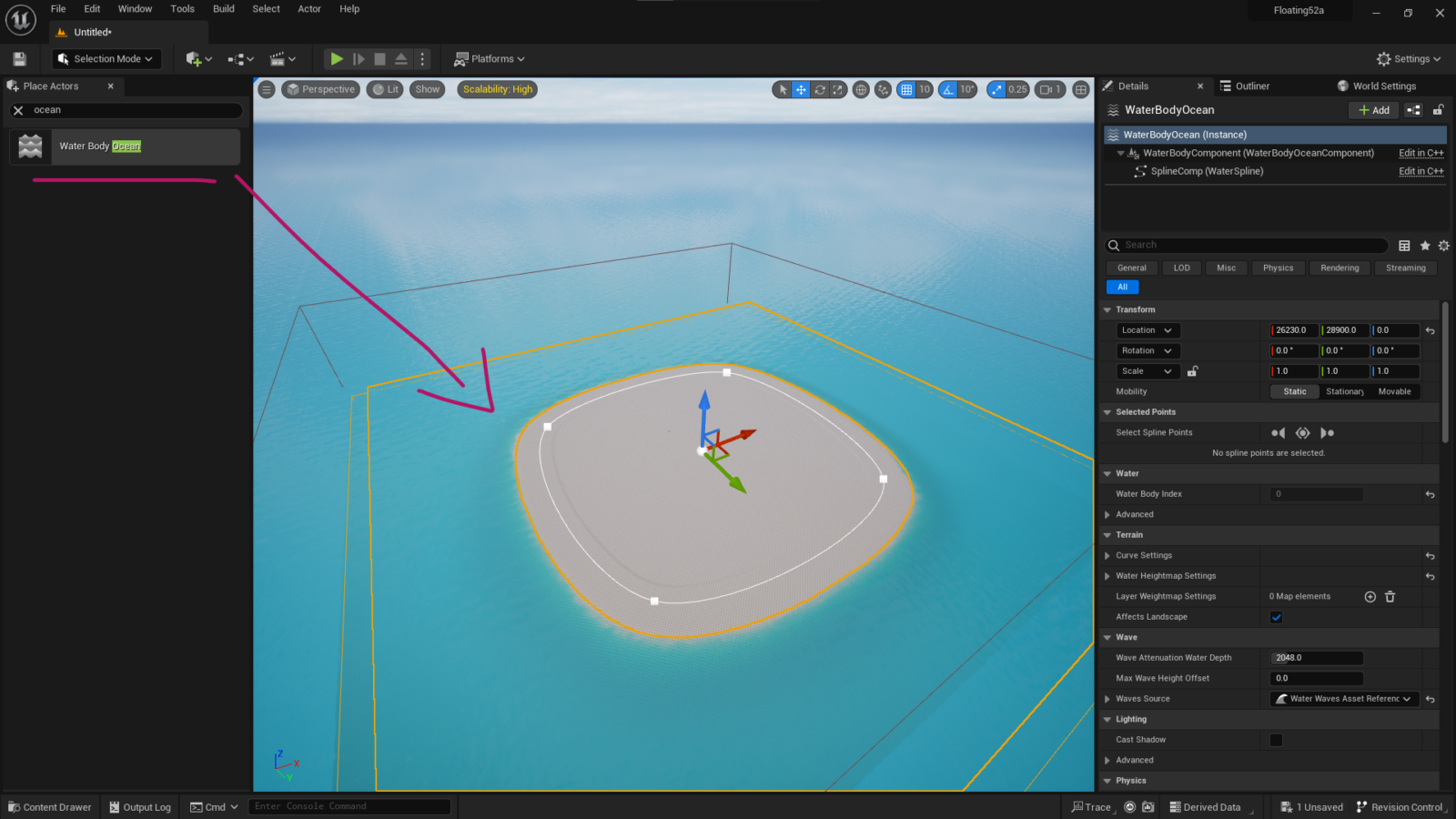 Making things float on water in Unreal Engine 5.1 and 5.2 – JAY VERSLUIS