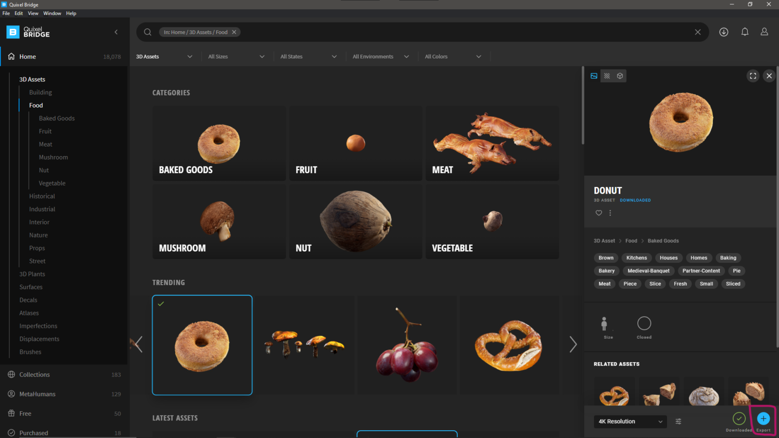 How to install and use the Quixel Bridge with Blender – JAY VERSLUIS