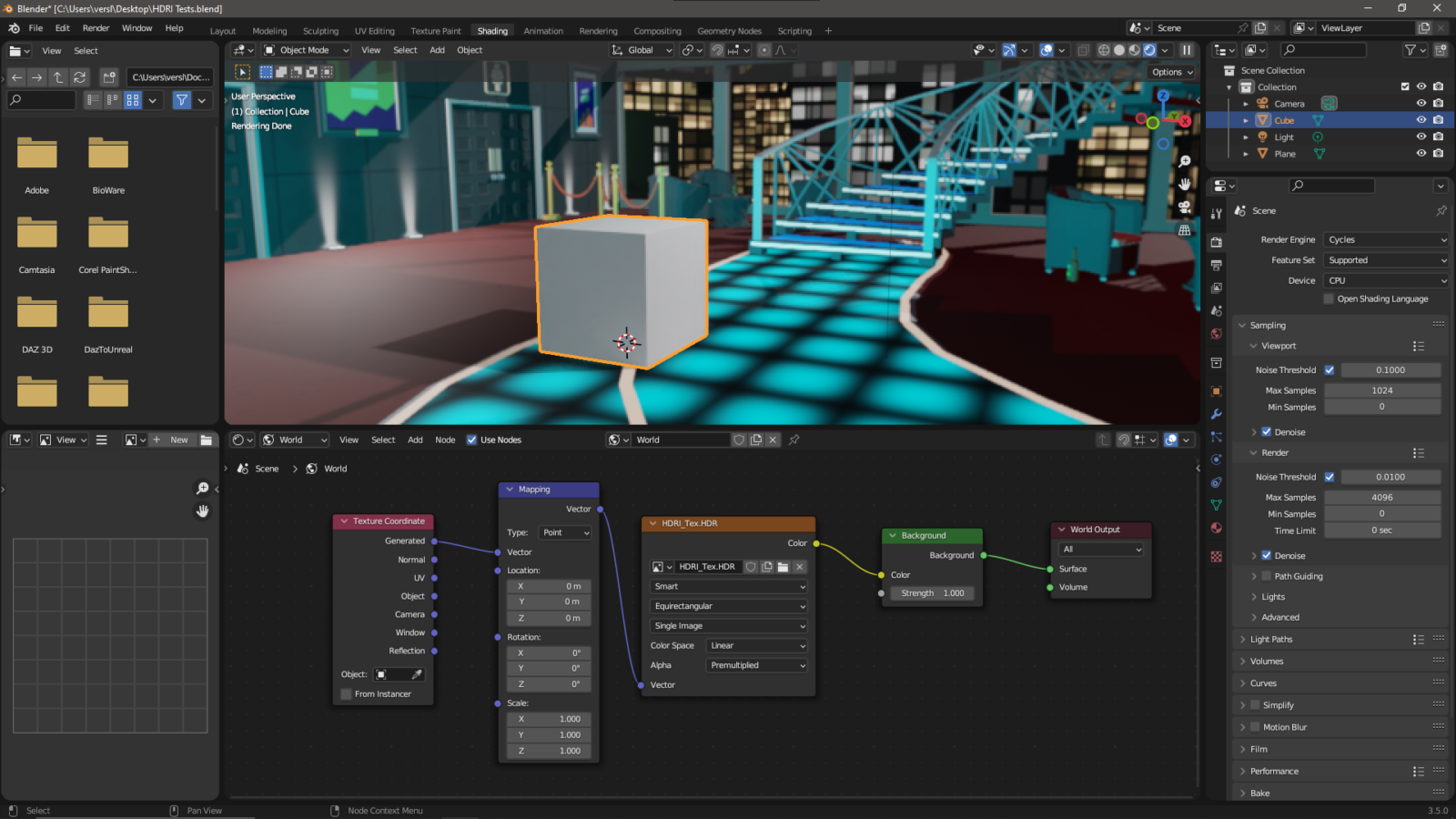 How to scale a HDRI in Blender – JAY VERSLUIS
