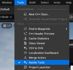 How to enable Nanite for multiple objects in your scene – JAY VERSLUIS
