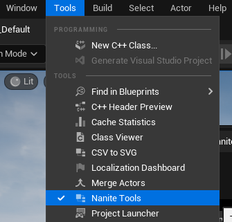 How to enable Nanite for multiple objects in your scene – JAY VERSLUIS
