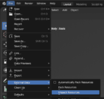 Exporting all textures from a Blend File – JAY VERSLUIS